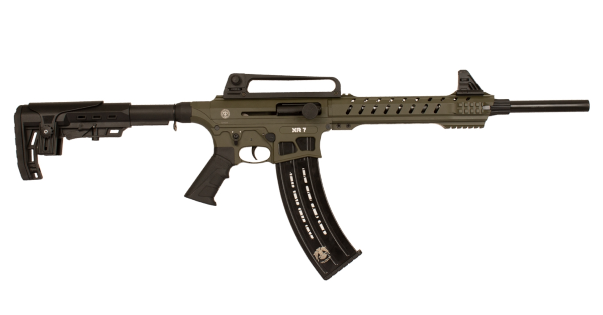 ESPINGARDA HUGLU XR7 12 KHAKI SEMIAUTOMATICA - Itiquira Sport Caça e Pesca